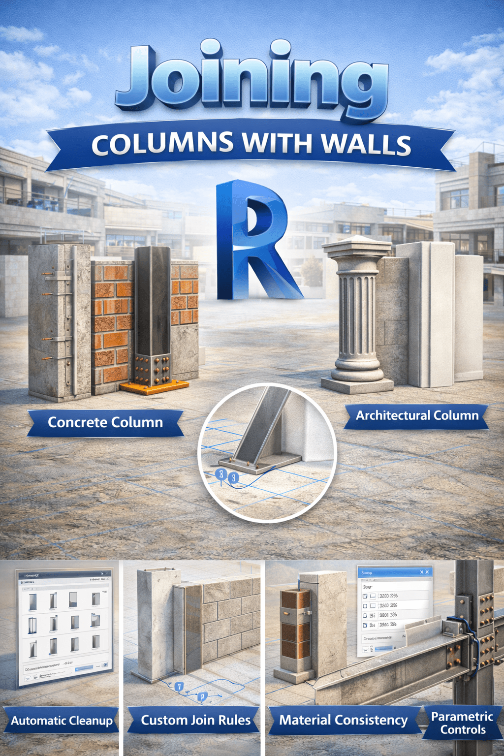 Columns in Revit - Revit Families Hub