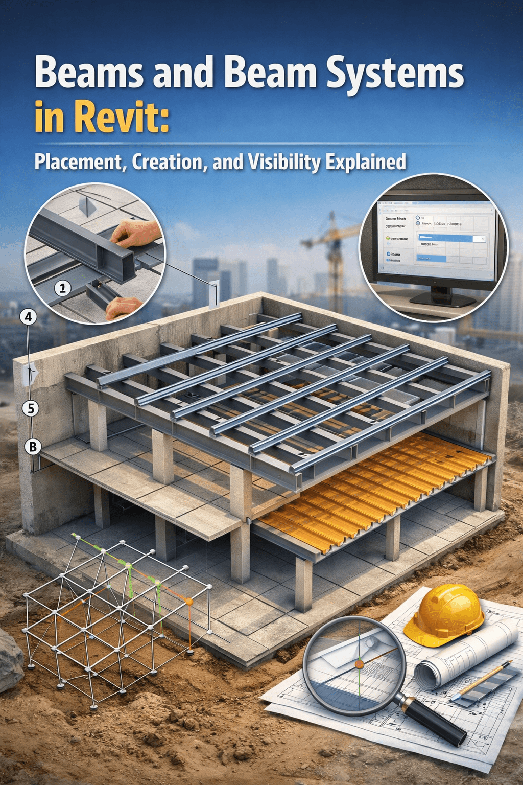 Beams and Beam Systems in Revit | Revit Families Hub
