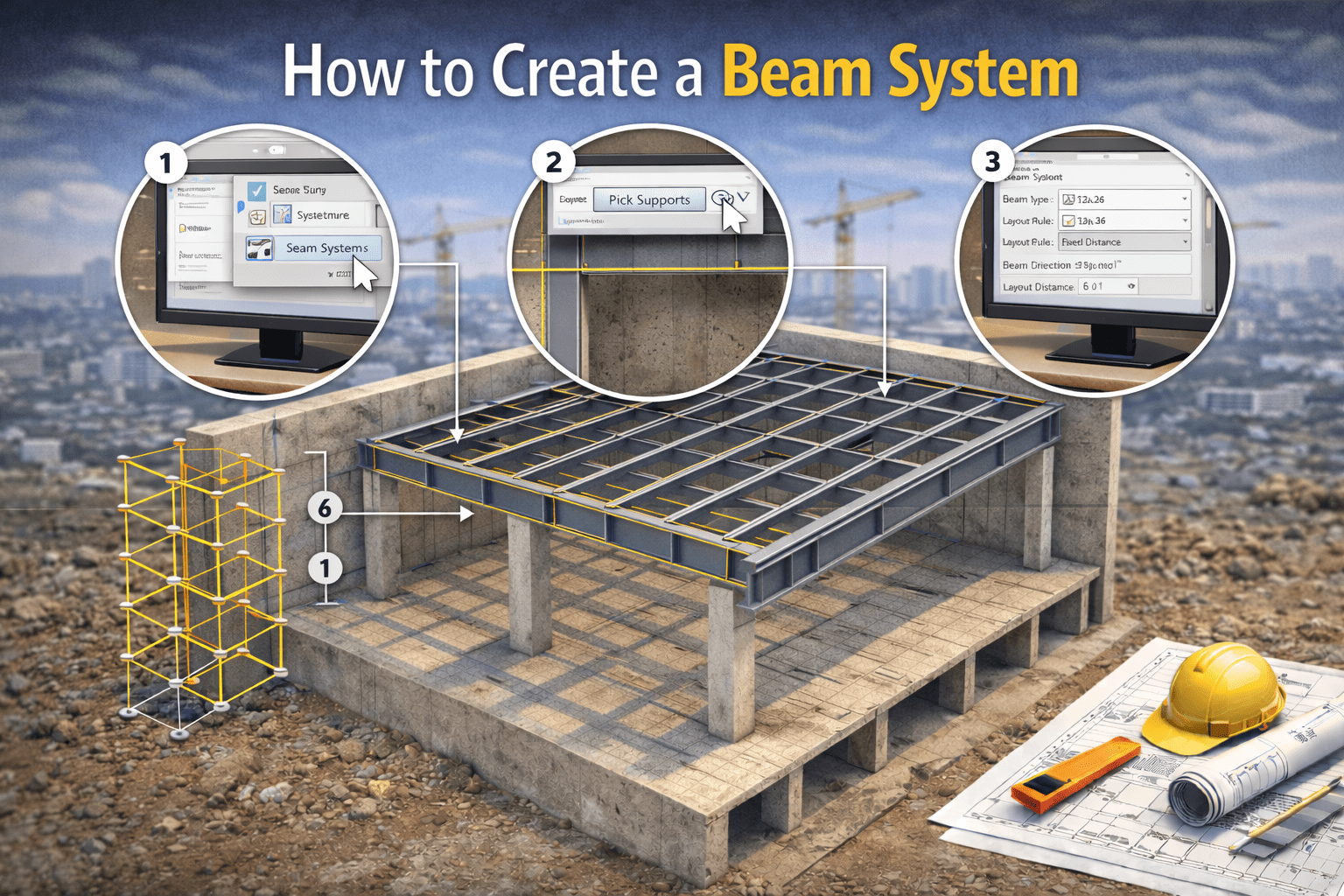 Beams and Beam Systems in Revit - Revit Families Hub