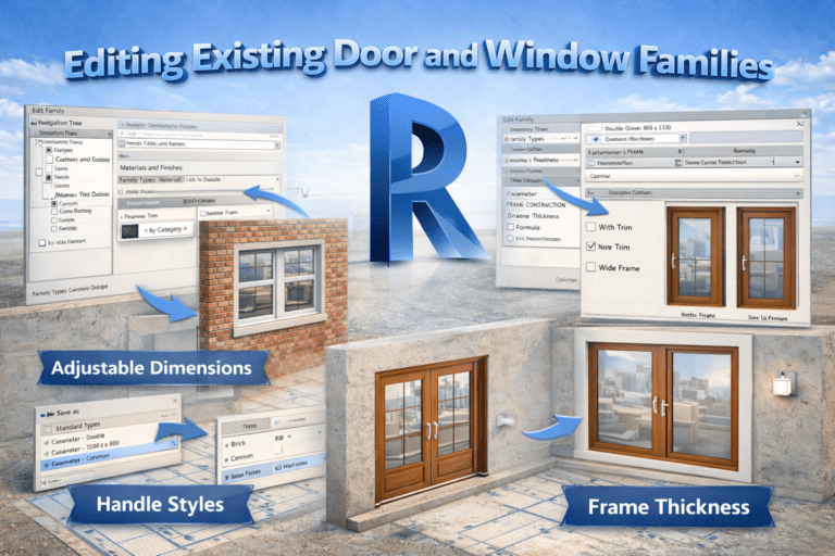 Doors and Windows in Revit - Revit Families Hub