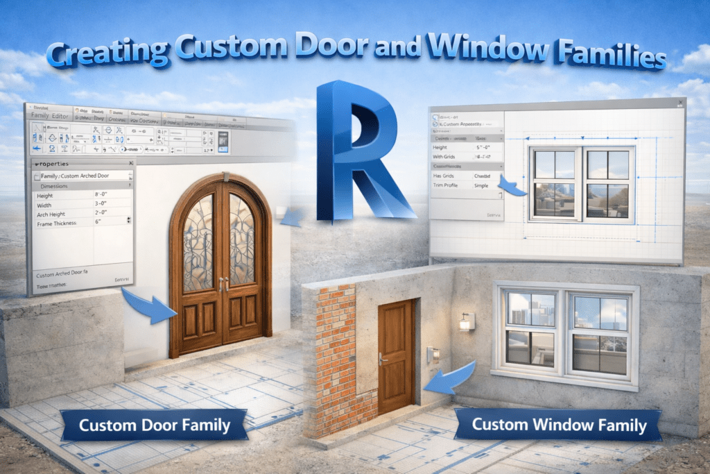 Doors and Windows in Revit - Revit Families Hub