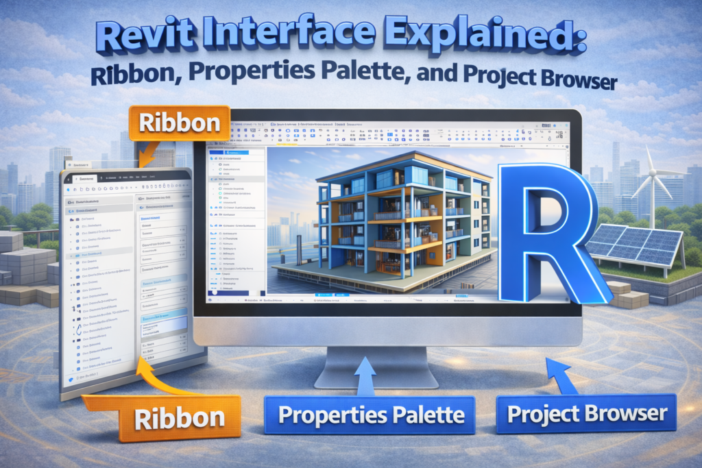 Revit Interface Explained | Revit Families Hub