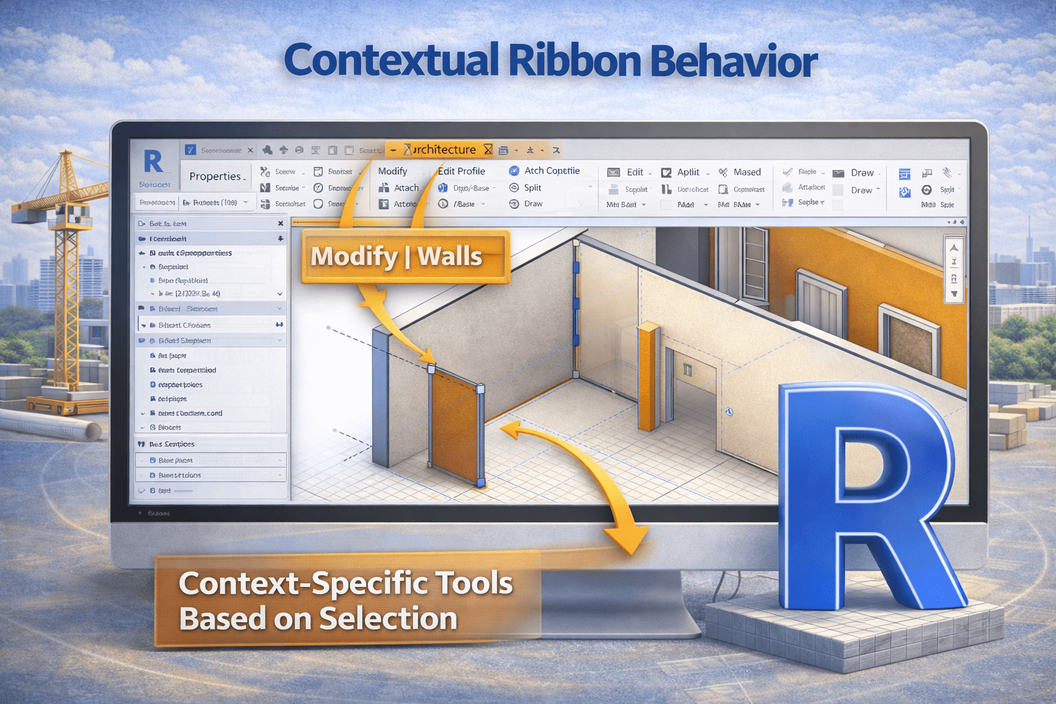Revit Interface Explained | Revit Families Hub