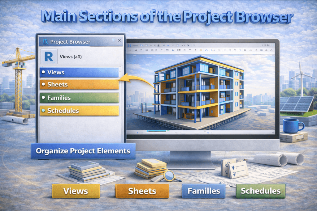 Revit Interface Explained | Revit Families Hub