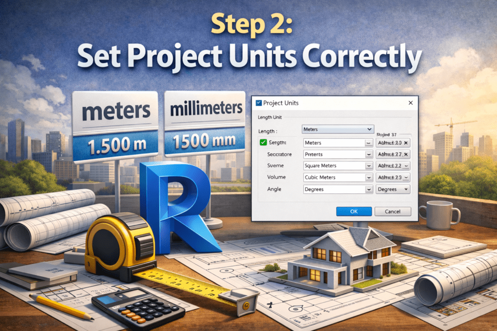 How to Start a New Revit Project - Revit Families Hub