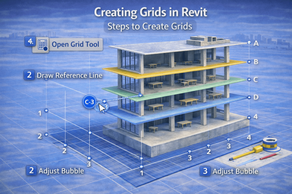 Revit Levels & Grids Explained - Revit Families Hub