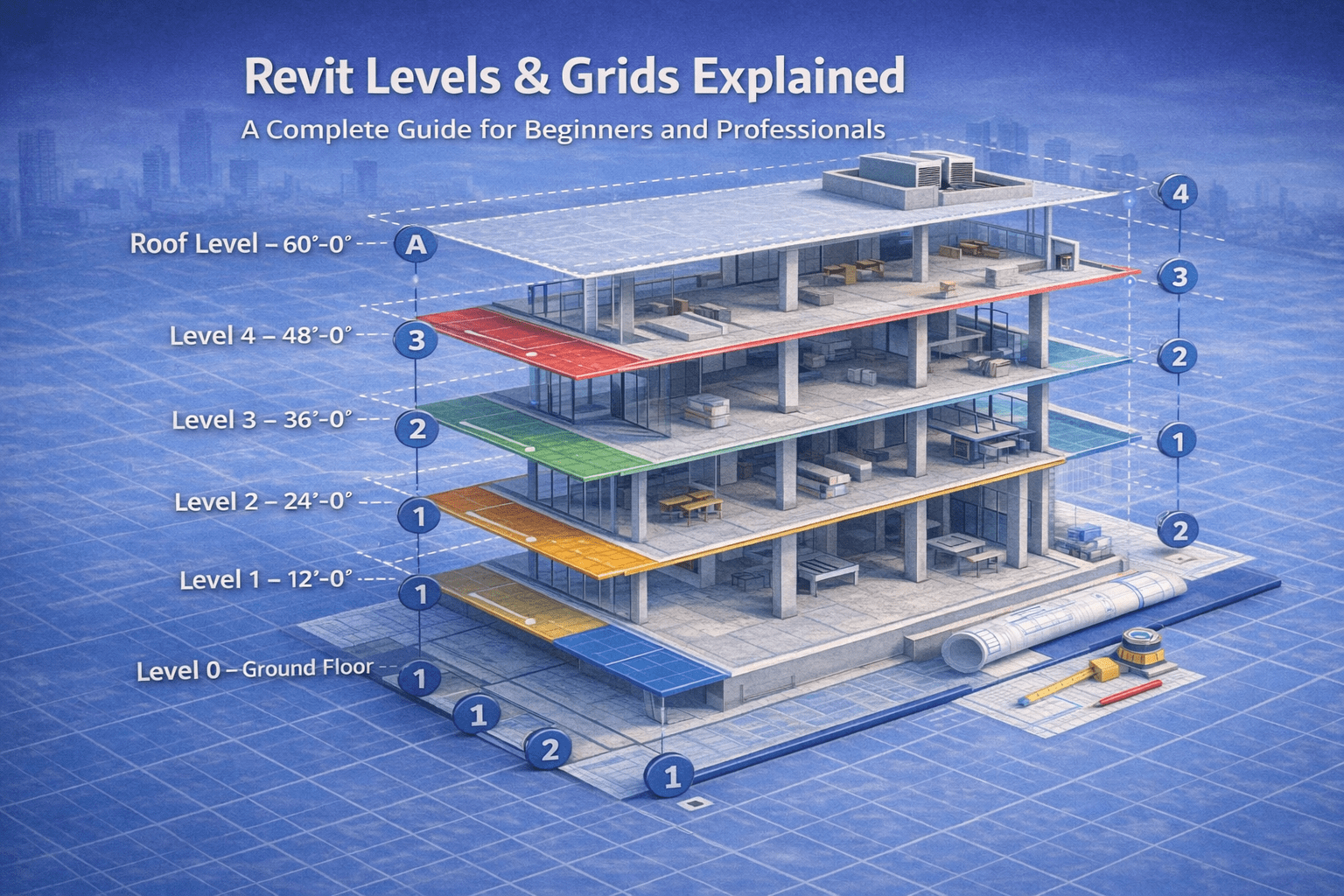Revit Levels & Grids Explained | Revit Families Hub