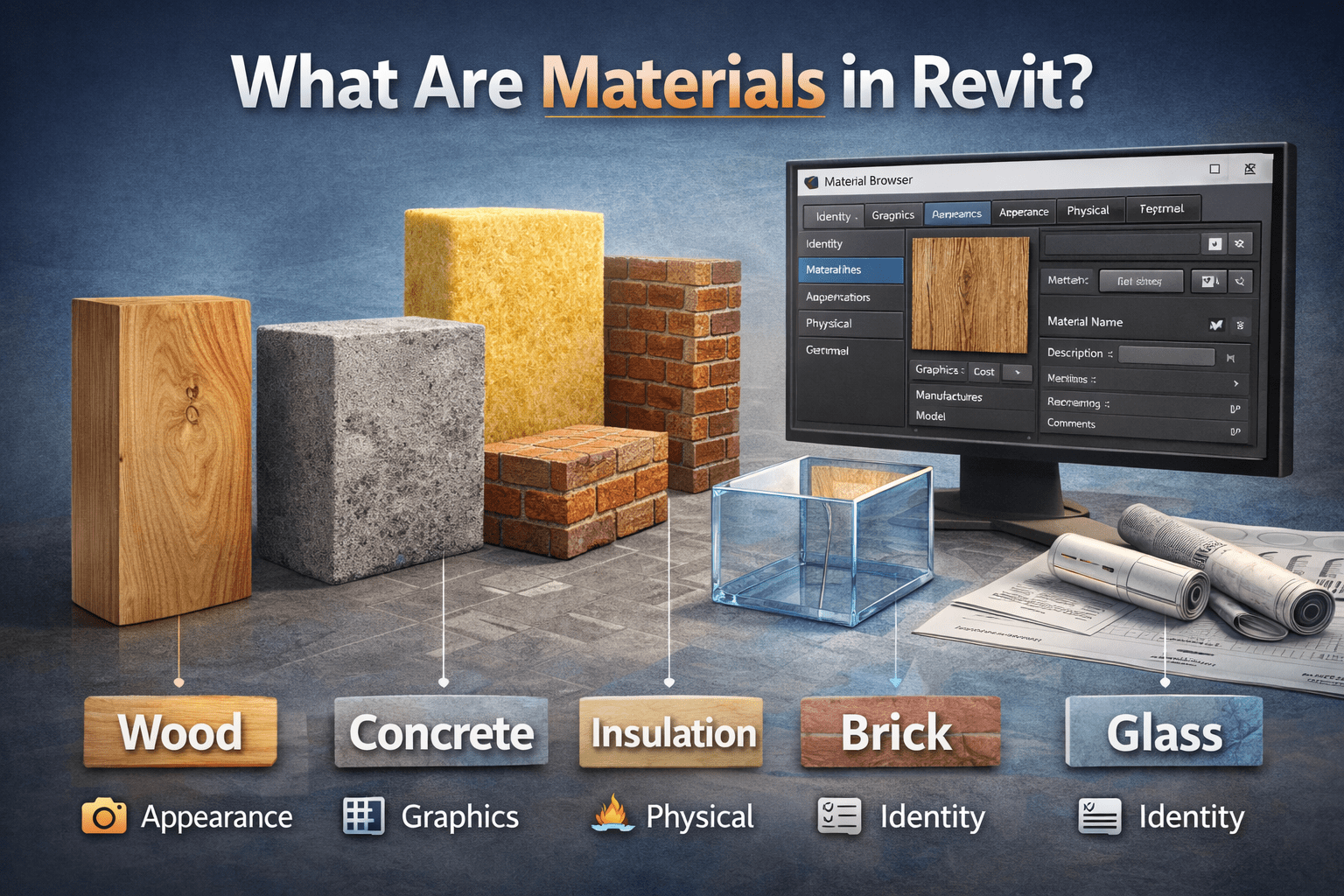 Materials & Finishes in Revit Explained - Revit Families Hub