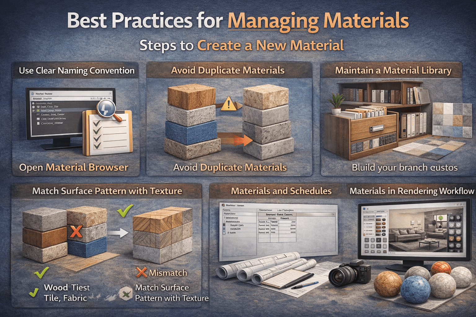 Materials & Finishes in Revit Explained - Revit Families Hub
