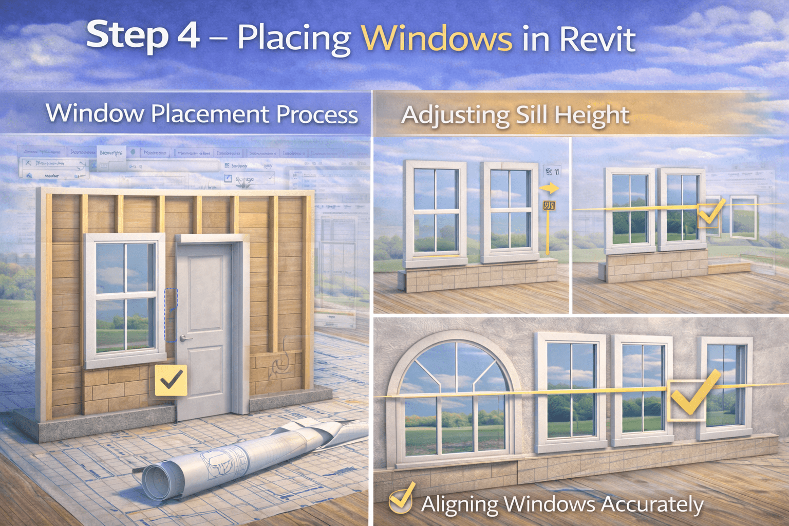 Doors and Windows in Revit - Revit Families Hub