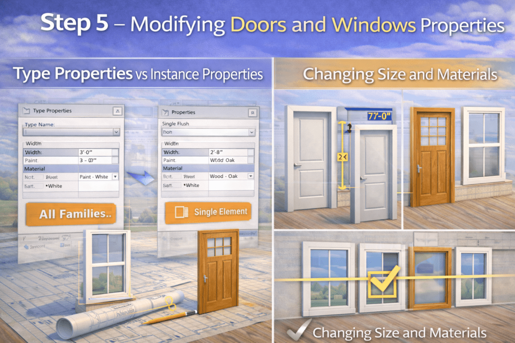 Doors and Windows in Revit - Revit Families Hub