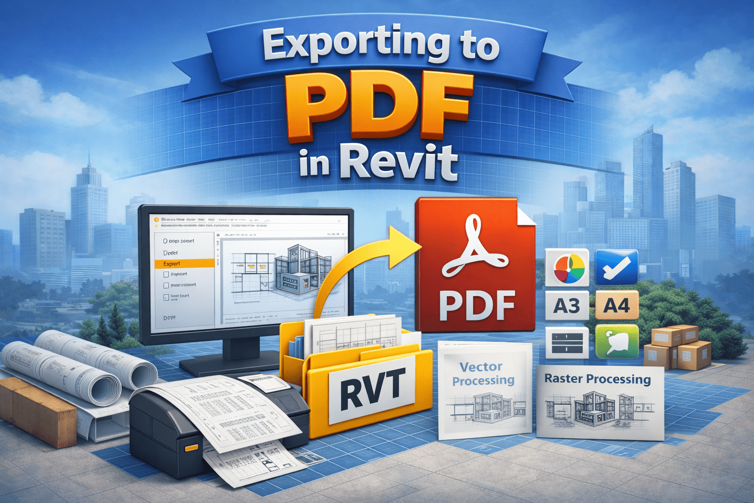 How to Save Export & Print in Revit - Revit Families Hub