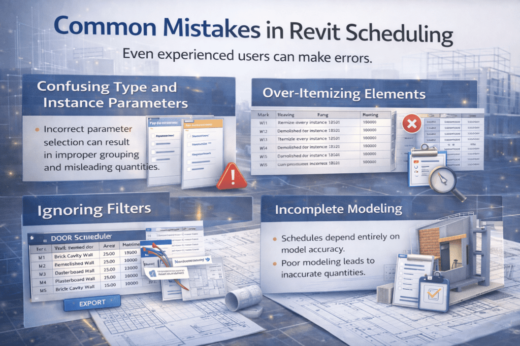 Revit Schedules Explained - Revit Families Hub