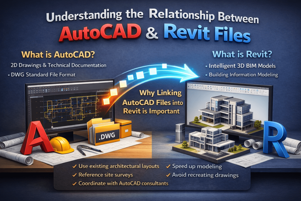 How to Link AutoCAD & Revit Files - Revit Families Hub