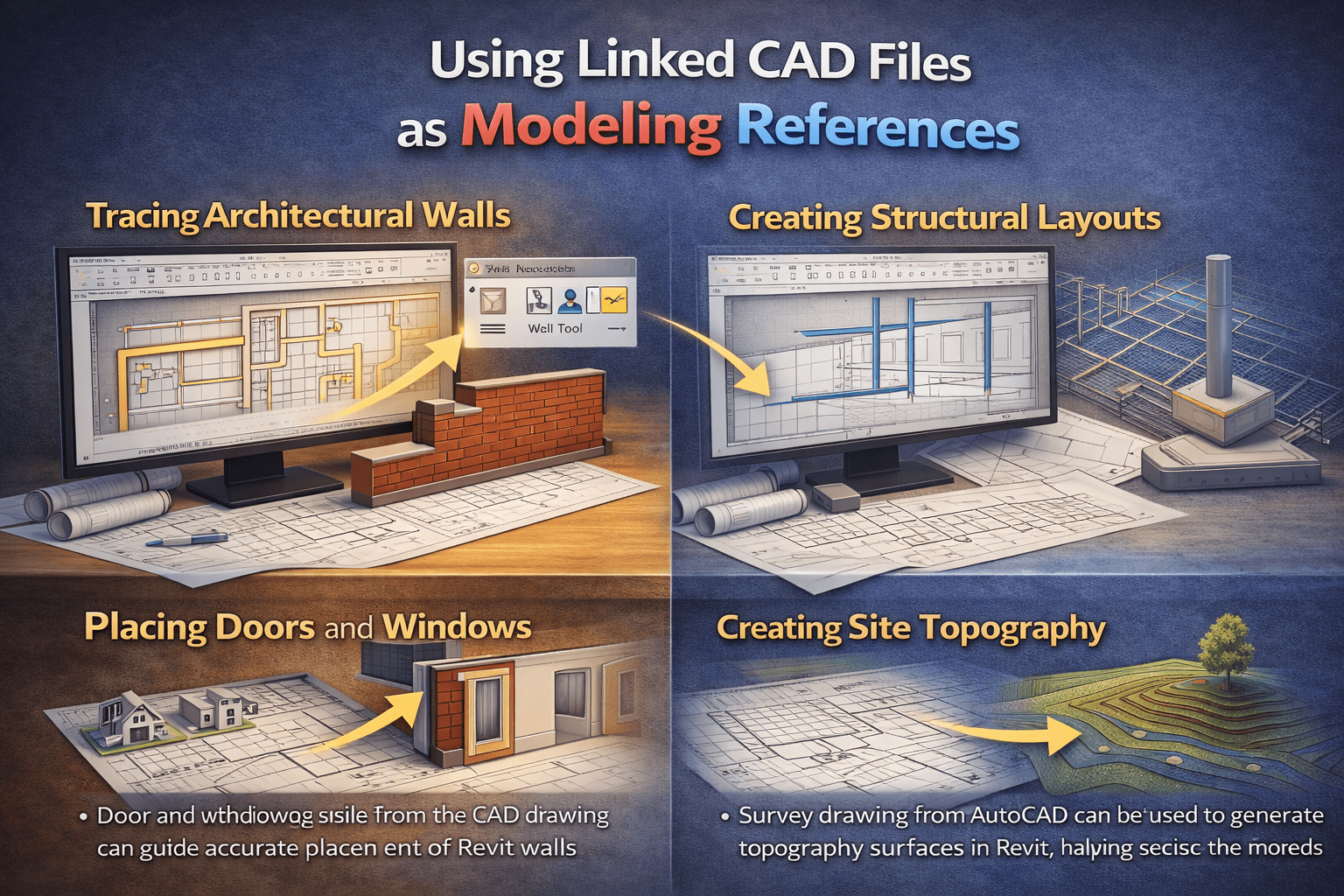 How to Link AutoCAD & Revit Files - Revit Families Hub